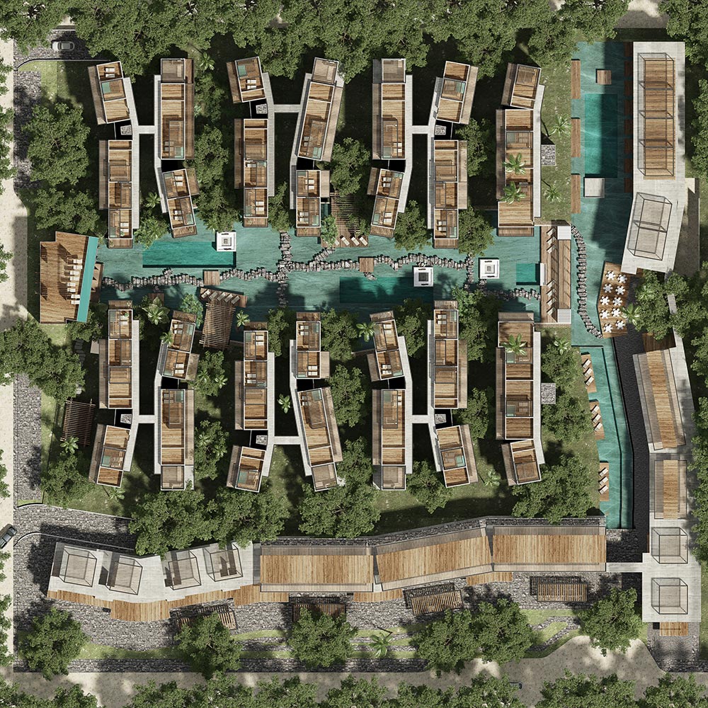 Xalet Lux Condos Aldea Zama Tulum | Zoom Playa Real Estate